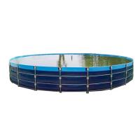 China PVC Fish Pond for Fish Farming Portable 1000L-100000L Capacity Liner Thickness 0.4mm-0.9mm for sale