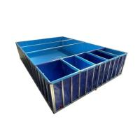 China PVC Fish Pond 1000L-100000L Capacity with 1.0mm-1.6mm Frame Thickness and Built-in Pump for sale