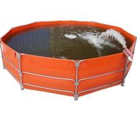 China Customizable PVC Fish Pond 1000L-100000L Capacity with 0.4-1.5mm Thickness Options for Aquaculture Farming for sale