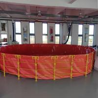 China Customizable PVC Fish Pond 1000L-100000L Capacity with 0.4-1.5mm Thickness Options for Aquaculture Farming for sale