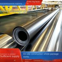 China Customizable Length HDPE Geomembrane Liners Seam Strength 15 MPa Temperature Range -50 to 80 Celsius for sale