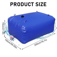 China TPU Flexible Water Tank 1000L to 1000000L Durable Liquid Storage for Agriculture Emergency Industrial for sale
