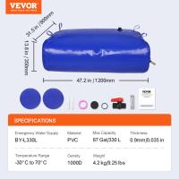 China Leak Proof Rectangular Tank 10 to 100000L Capacity Foldable Industrial Liquid Storage for sale