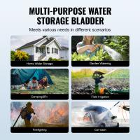 China PVC Tarpaulin Flexible Water Tank 1000 to 1000000 Liters UV Resistant Easy Clean for sale