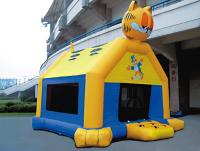 China Custom Logo Inflatable Amusement Park UV Protected Durable Outdoor Play Equipment 5m x 4m x 3m for sale