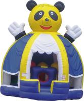 China Custom Logo Inflatable Amusement Park UV Protected Durable Outdoor Play Equipment 5m x 4m x 3m for sale