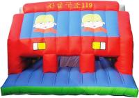 China Customizable Inflatable Amusement Park 5m x 4m x 3m PVC Tarpaulin Easy Setup for Theme Parks for sale