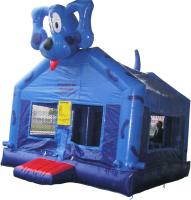 China Customizable Inflatable Amusement Park 5m x 4m x 3m PVC Tarpaulin Easy Setup for Theme Parks for sale