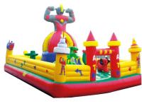 China Customizable Inflatable Amusement Park 5m x 4m x 3m PVC Tarpaulin Easy Setup for Theme Parks for sale