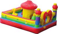 China Inflatable Amusement Equipment for Ages 2-12 Durable PVC Tarpaulin 5-10 Children Capacity for sale