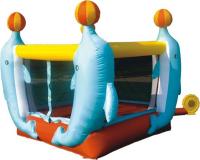 China Custom Logo Inflatable Amusement Park 5m x 4m x 3m PVC Tarpaulin for All Ages for sale