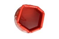 China Onion-Shaped PVC Thickened Flexible Water Tank 800-900L Foldable Portable Disaster Relief Firefighting Reservoir for sale