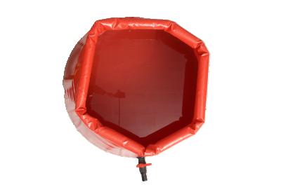 China Onion-Shaped PVC Thickened Flexible Water Tank 800-900L Foldable Portable Disaster Relief Firefighting Reservoir for sale