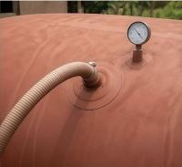 China Biogas Digester Tank PVC TPU HDPE 0.02-0.05 MPa 15-20 Year Lifespan for Organic Waste Fermentation for sale