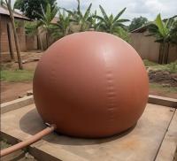 China Biogas Digester Tank PVC TPU HDPE 0.02-0.05 MPa 15-20 Year Lifespan for Organic Waste Fermentation for sale