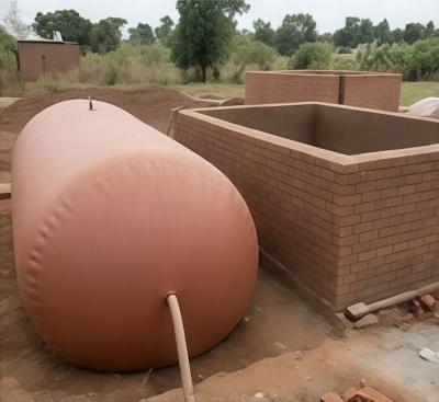 China Zonghai Biogas Digester Tank 0.02-0.05 MPa Red Mud Color Low Maintenance 10-1000KG for sale