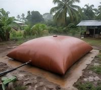 China Biogas Digester Tank 0.02-0.05 MPa Mechanical Mixing Organic Waste to Biogas Conversion for sale