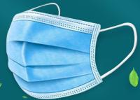 China Plastic Nose Clip Earloop Surgical Face Masks Disposable 3 Ply for sale