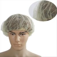 China Light Non Woven Disposable Head Cap Elastic And Recoverable for sale
