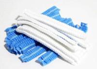 China Light Weight Non Woven Striped Hats Good Elastic And Recoverable for sale