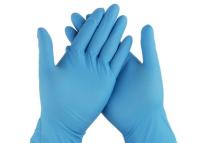China Flexible Disposable Latex Glove Powder Free used For Touch Detection for sale