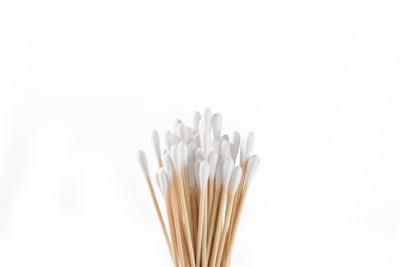 China Round Head 120mm Medical Cotton Swabs for sale