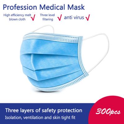 China BFE 95 3 Ply Filters People FDA Earloop Surgical Face Mask OEM for sale