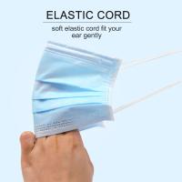 China Wateproof Three Layer Earloop Procedure Masks for sale