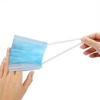 China 3ply Disposable 17.5x9.5cm Breathable Medical Face Mask For Adults for sale