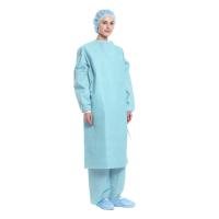 China Light Breathable 18 Gsm Disposable Surgical Gown for sale