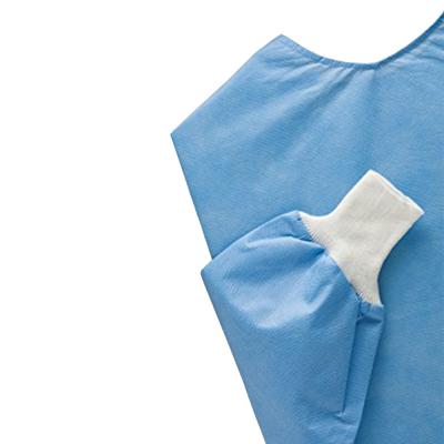 China Light Breathable Barrier Protection Fda Disposable Surgical Gown 15gram for sale