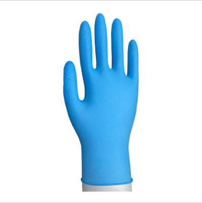 China Natural Rubber DIN EN 374 Powder Free Medical Gloves for sale