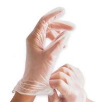 China Natural Rubber 8.5 Powder Free Latex Exam Gloves for sale