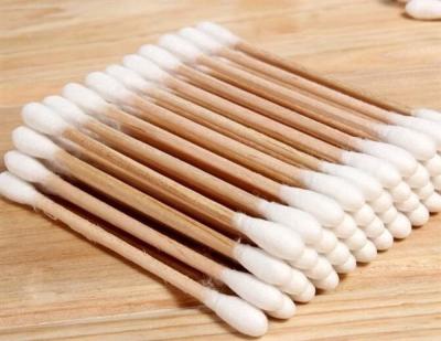 China Double Head 80mm  Medical Cotton Swabs for sale