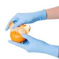 China Natural Rubber XS Medical Examination Gloves for sale