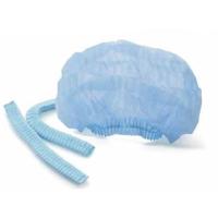 China Breathable 24 Inches Non Woven Bouffant Cap Sms Disposable Hair Cover for sale