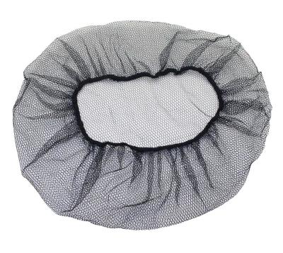 China Light Weight 14 Gram Non Woven Bouffant Cap Anti Dust Disposable Hair Net for sale
