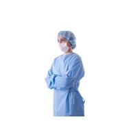 China Reinforced Hospital 70g Disposable Medical Exam Gowns for sale