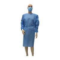 China OEM PP PE SMS Disposable Surgeon Gown Anti Epidemic Inspection In Public Places for sale