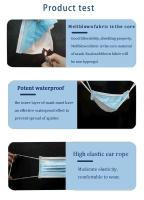 China 3 layers disposable medical surgical mouth face mask for sale for sale