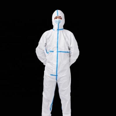 China Durable Full Body 3xl 80gsm Disposable Gowns Medical Hospital High Safety for sale