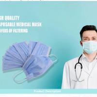 China 95% Protective Nonwoven Fabric Earloop Surgical Mask for sale