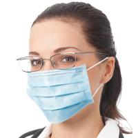 China 95% Protective Nonwoven Fabric Earloop Surgical Mask for sale