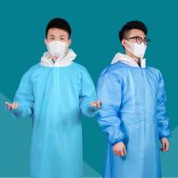 China Professional PE 50gsm Disposable Surgical Gown for sale