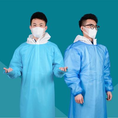 China Professional PE 50gsm Disposable Surgical Gown for sale