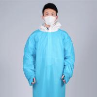 China Professional PE 50gsm Disposable Surgical Gown for sale