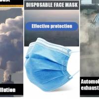 China 17.5x9.5cm 3 Ply Non Woven Surgical Disposable Dust Masks for sale
