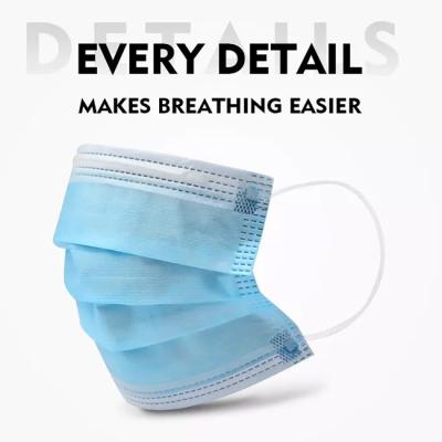 China OEM Disposable Health Adult Earloop Surgical Face Mask for sale