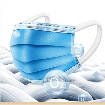 China Nonwoven Anti Dust 50pcs Disposable Earloop Face Mask for sale
