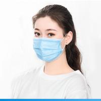 China 3 Ply Medical Spandex Disposable Earloop Face Mask Anti Dust for sale